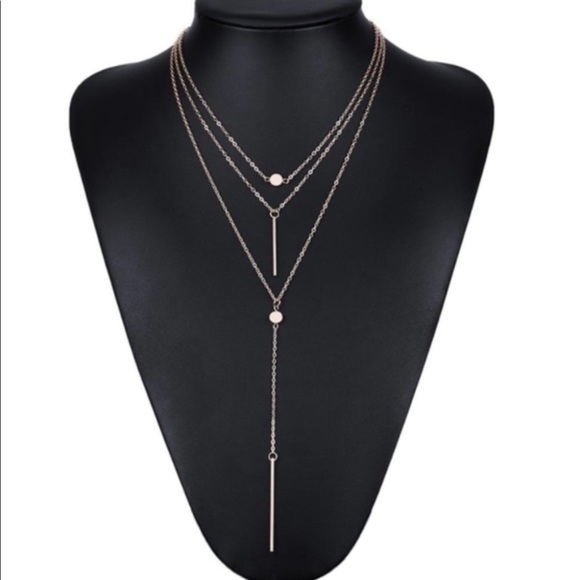 Jewelry | 3 Layer Gold Chain Necklace | Poshmark